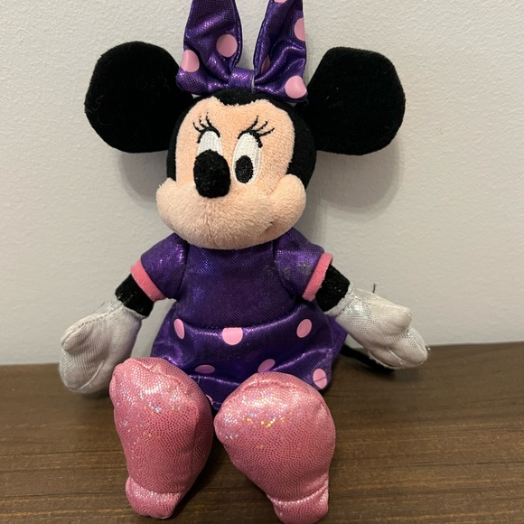 Ty | Toys | Ty Sparkle Disney Minnie Mouse 9 Plush Soft Toy Stuffed ...
